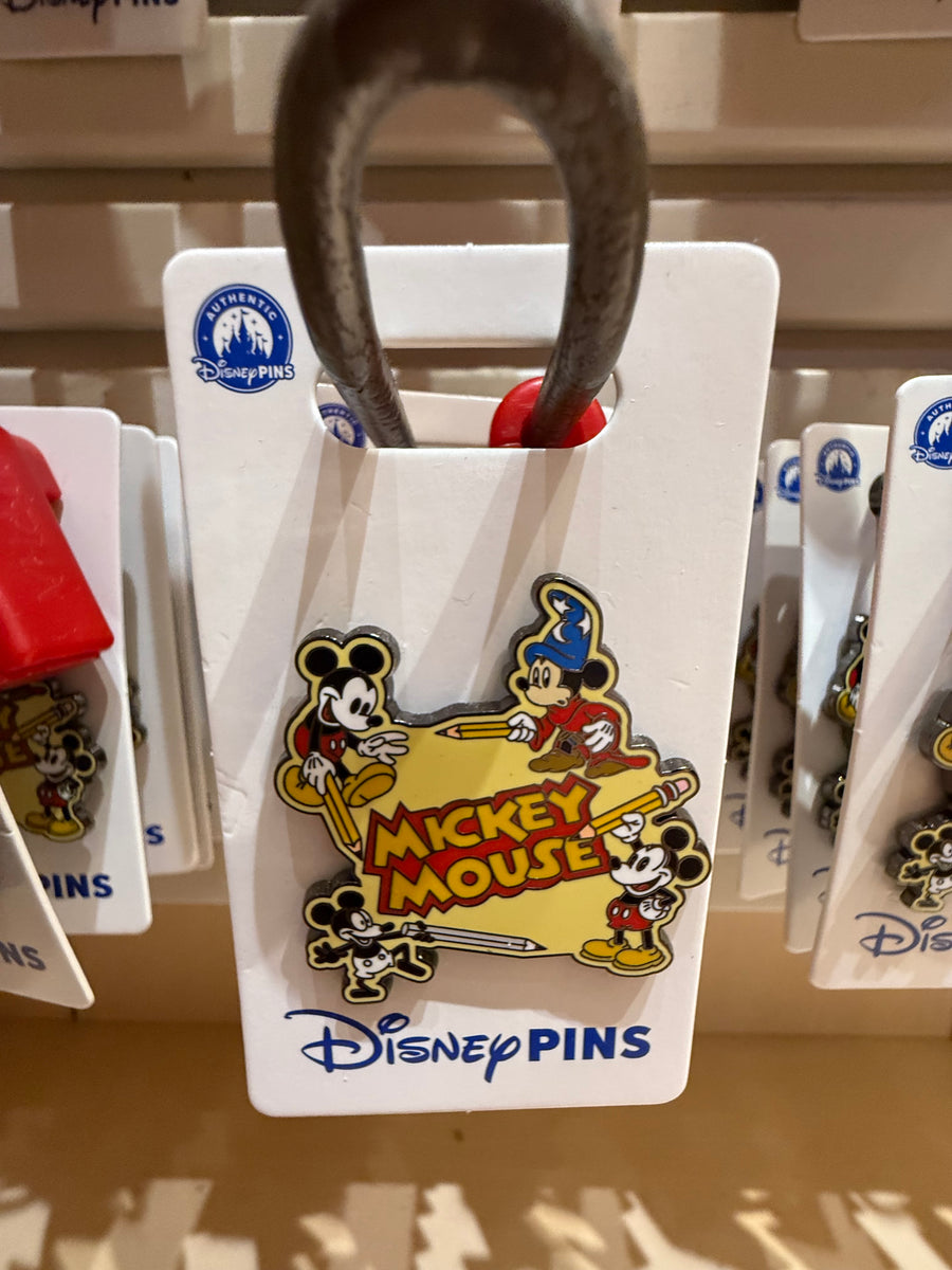 Mickey Mouse Through The Years Pin – Neverland Delivery