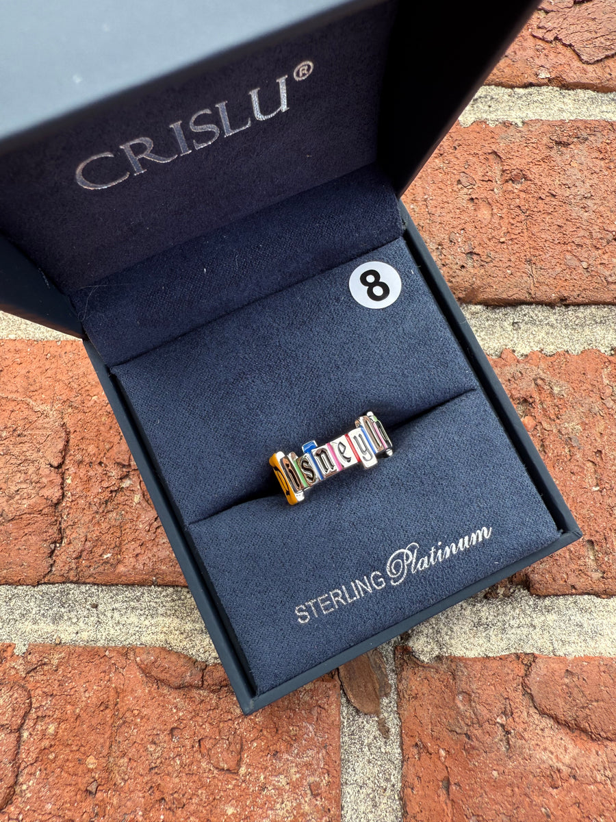 Disneyland Marquee Silver Ring by Crislu – Neverland Delivery