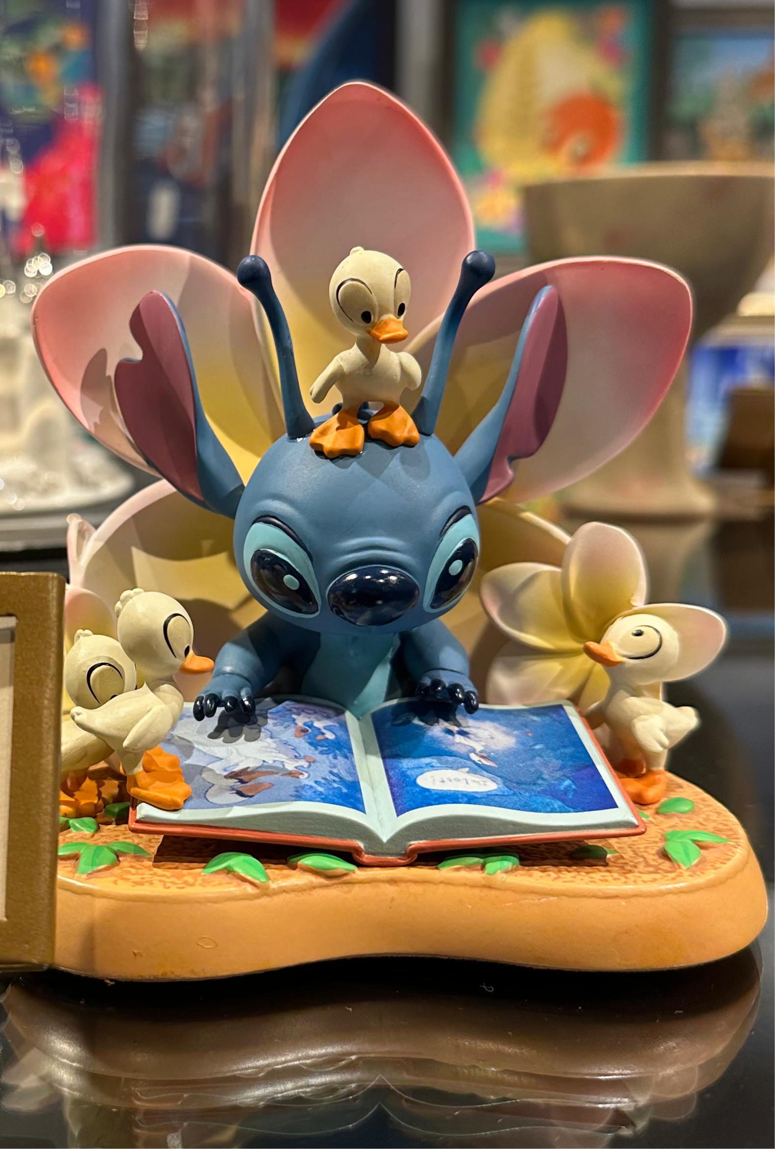 Stitch Reading Mini Figurine – Neverland Delivery