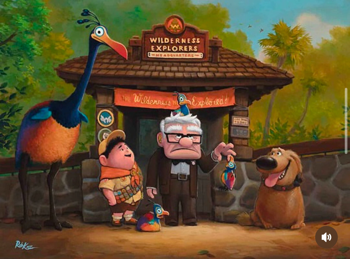 Wilderness Explorers Print by Rob Kaz – Neverland Delivery