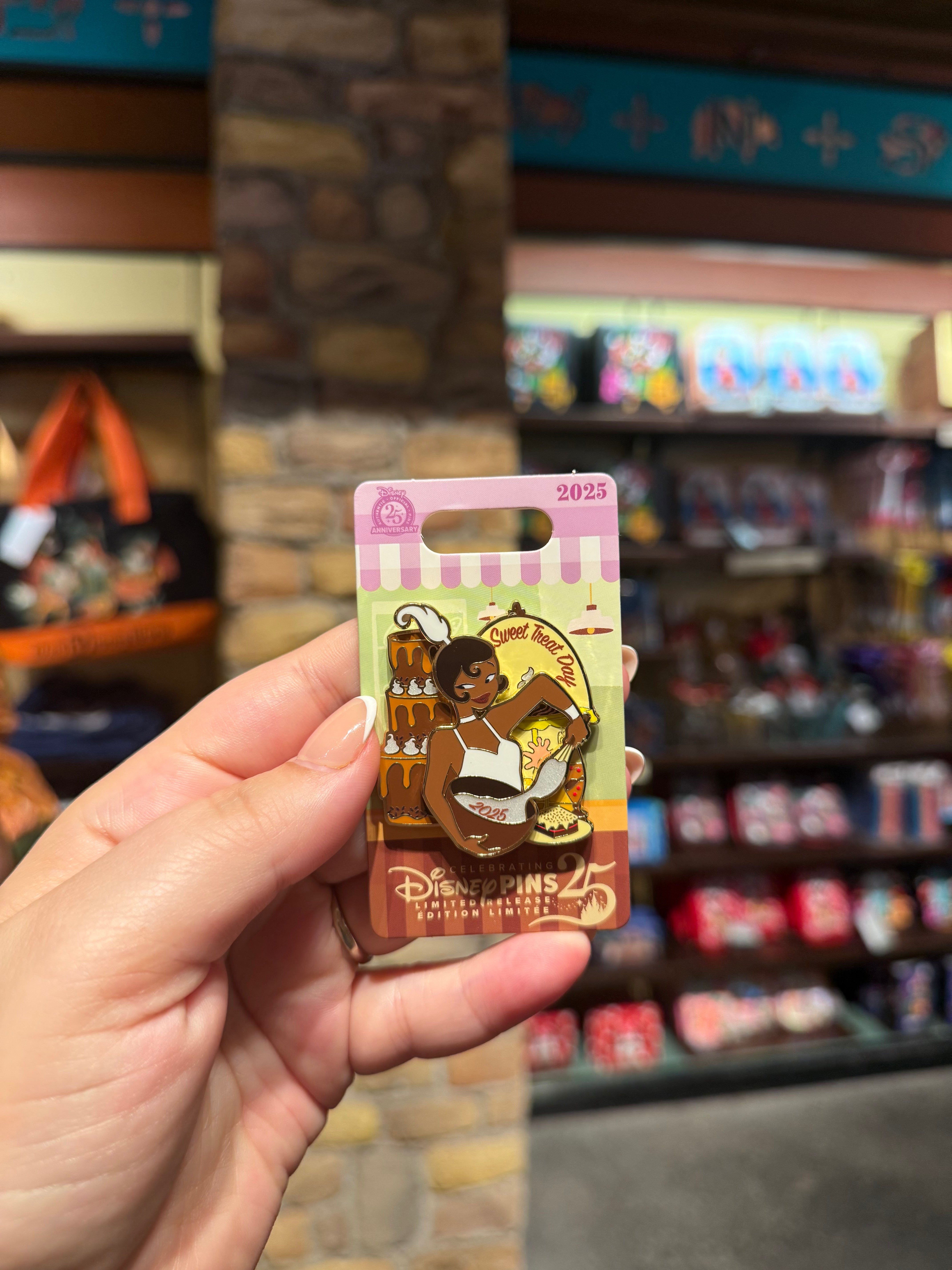 Tiana Sweet Treat Day Pin – Neverland Delivery